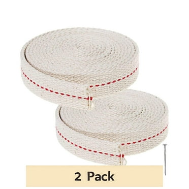 Replacement Cotton Torch Wicks for Oil Lamp Alcohol Burner Bisque 0 ...