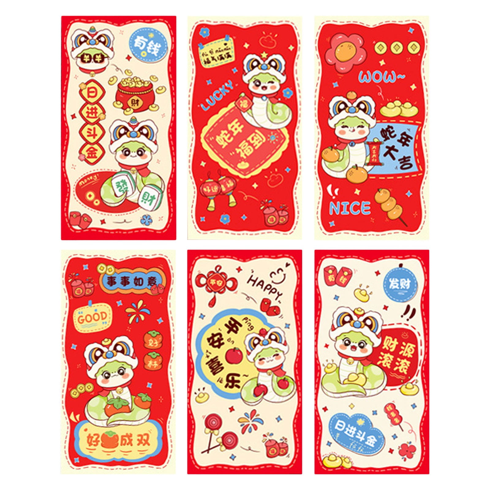 Taotanxi 2025 Red Envelope Snake New Year Red Envelope New Year Cute ...