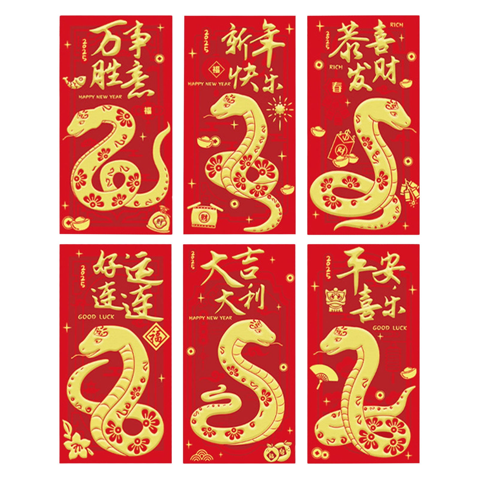Taotanxi 2025 Red Envelope Snake New Year Red Envelope New Year Cute ...