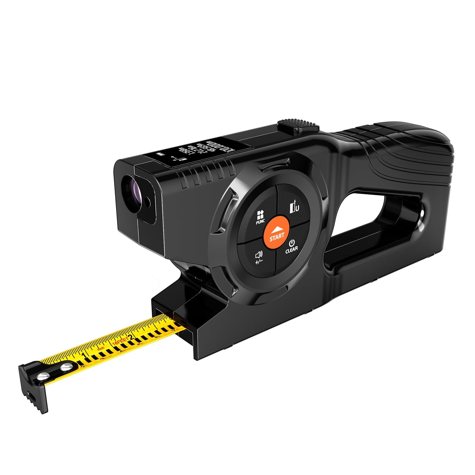 Taotanxi 3-in-1 Digital Tape Measure, 196Ft Laser Measurement Tool ...