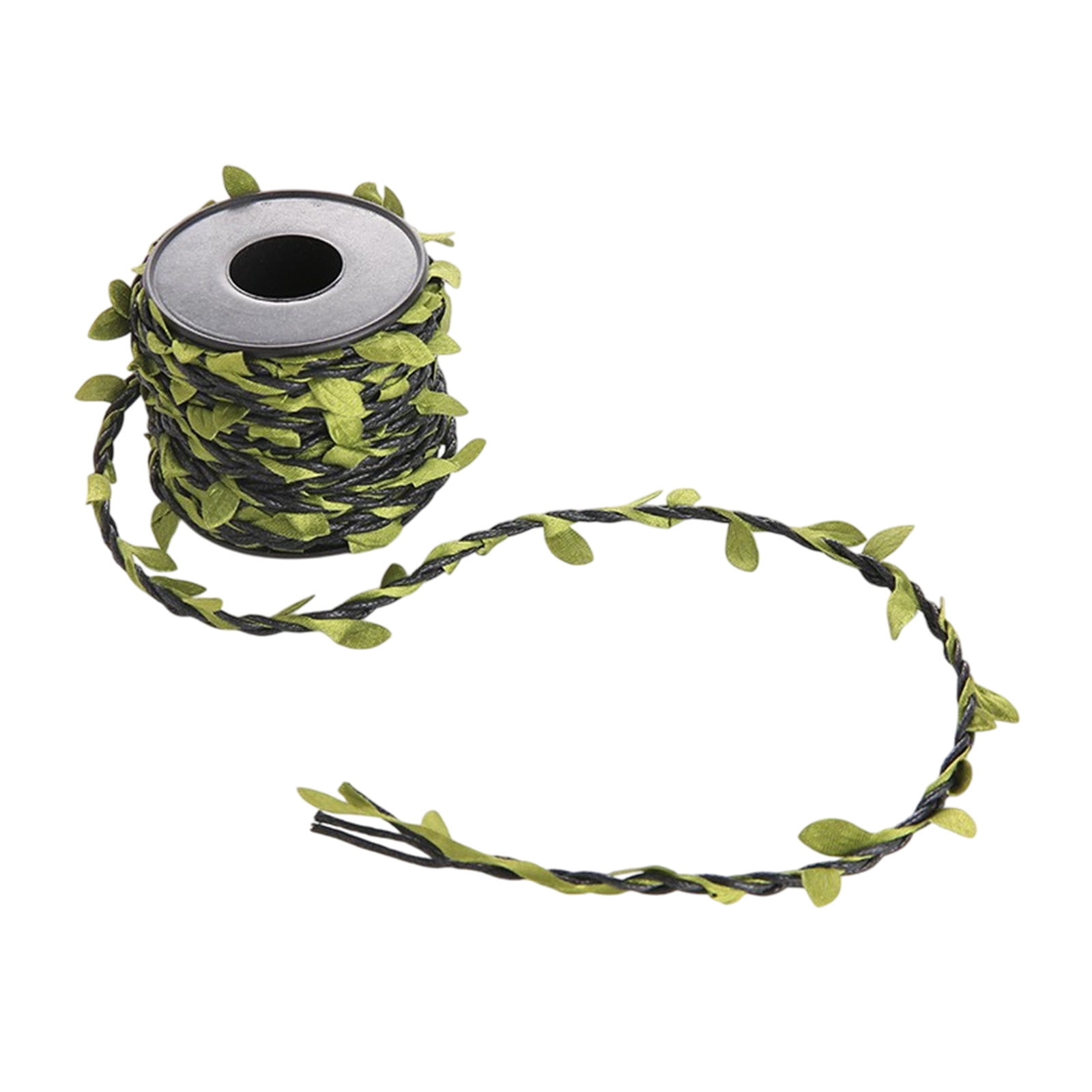 Taotanxi Burlap Leaf Ribbon, 39.3“ 5Mm Natural Jute Twine Ribbon With ...