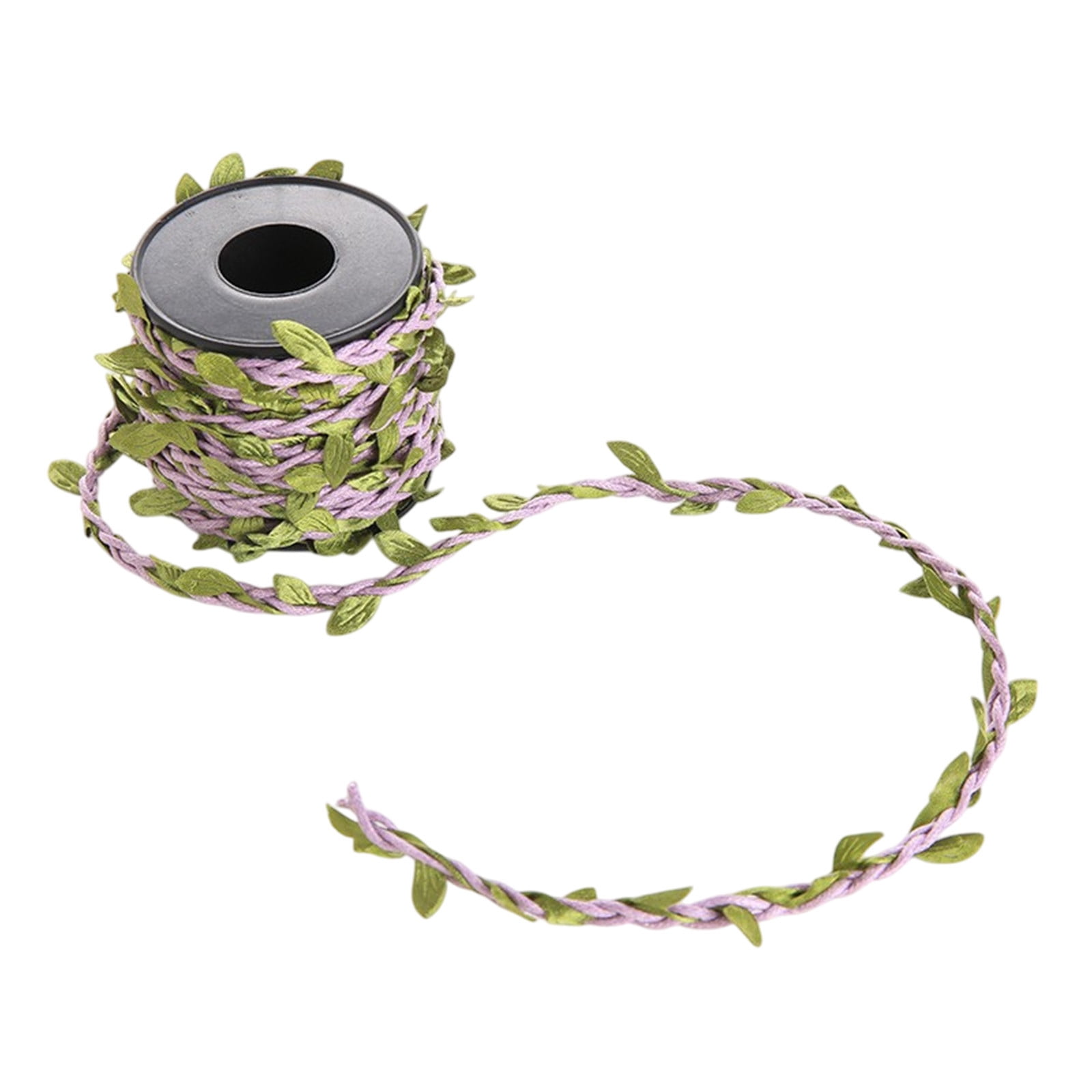 Taotanxi Burlap Leaf Ribbon, 39.3“ 5Mm Natural Jute Twine Ribbon With ...