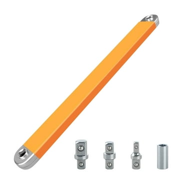 Offset Extension Wrench with 1/4-Inch & 3/8-Inch Square Drive Adapters ...