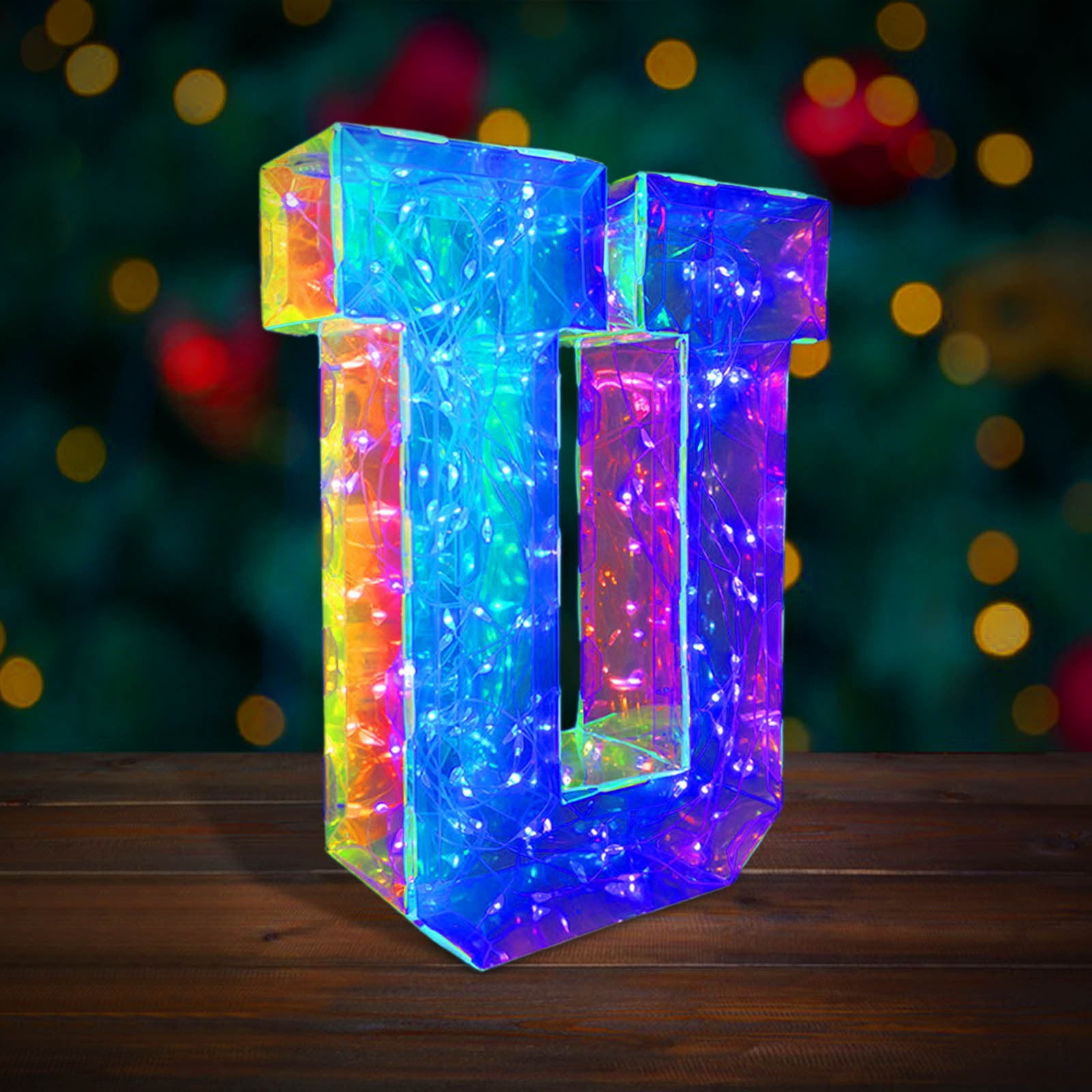 Taotanxi Iridescent Decorations Prom Letter Lights 3D Large Prom 2025 ...