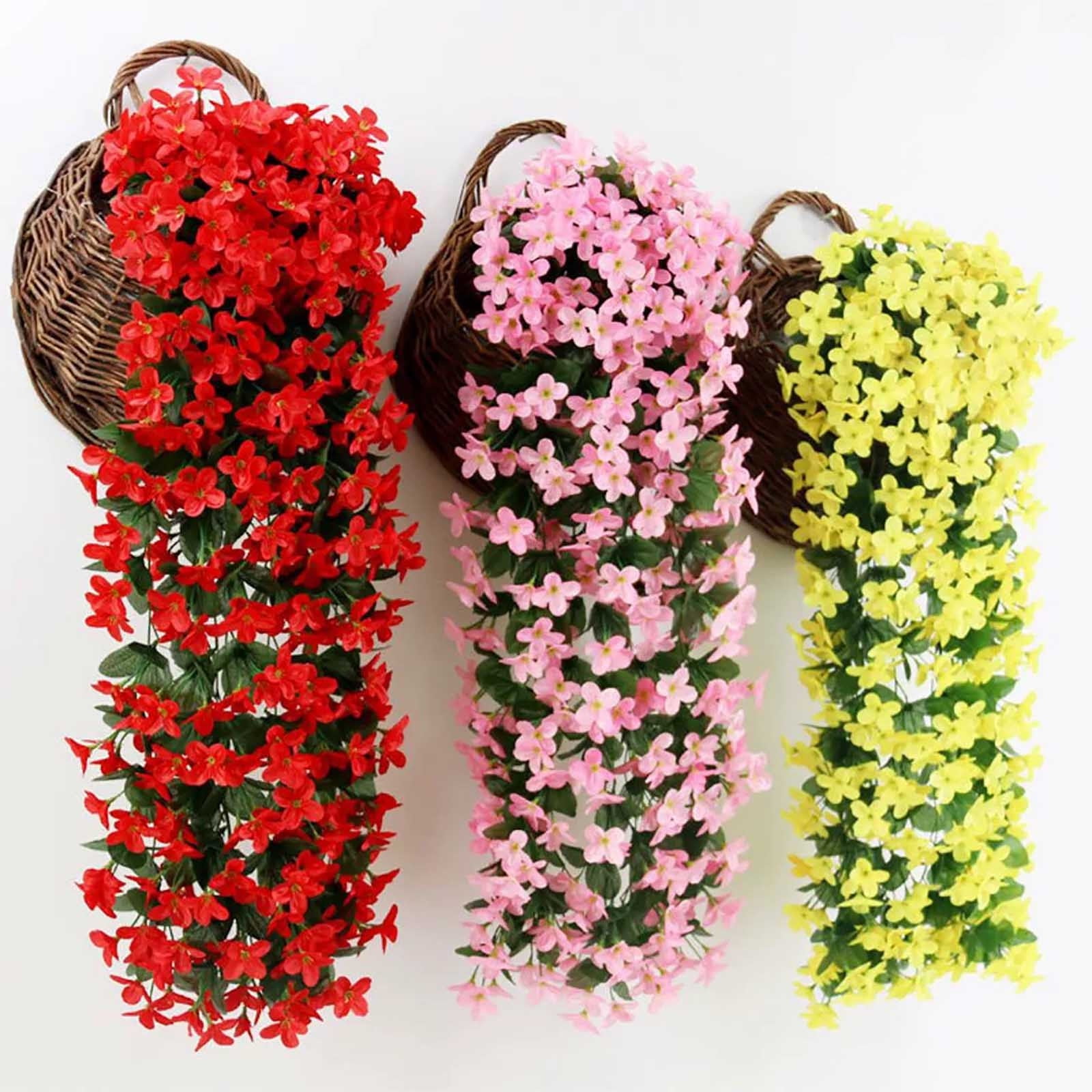 Taotanxi Outdoor Realistic Violets Artificial Flower , Spring Faux ...