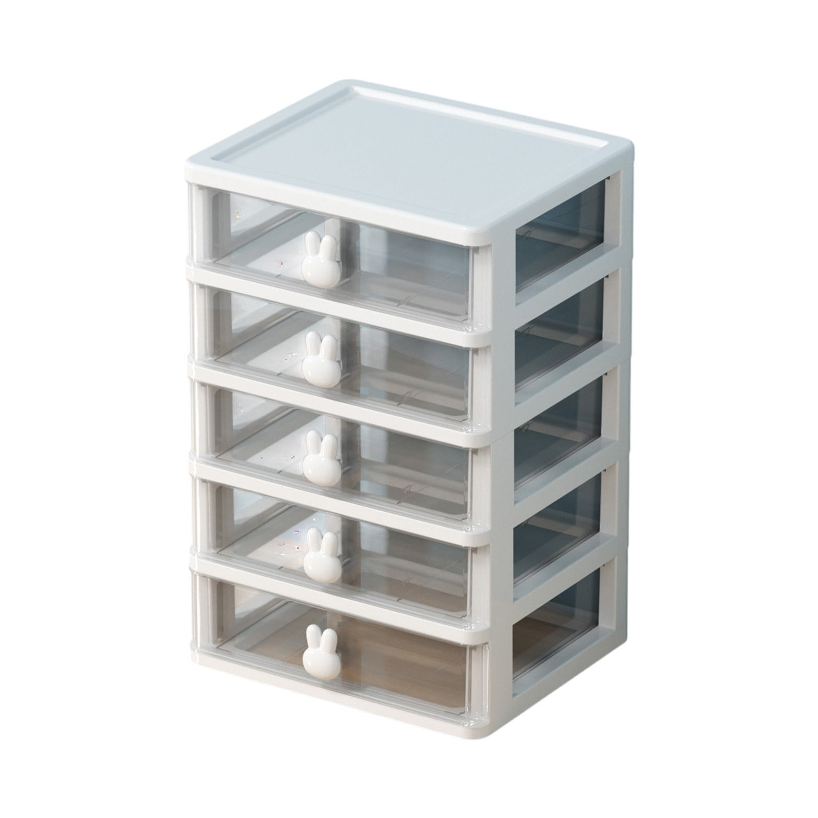 Taotanxi Plastic Drawer Storage, 1 Pc Storage Bins With Drawers 5 ...