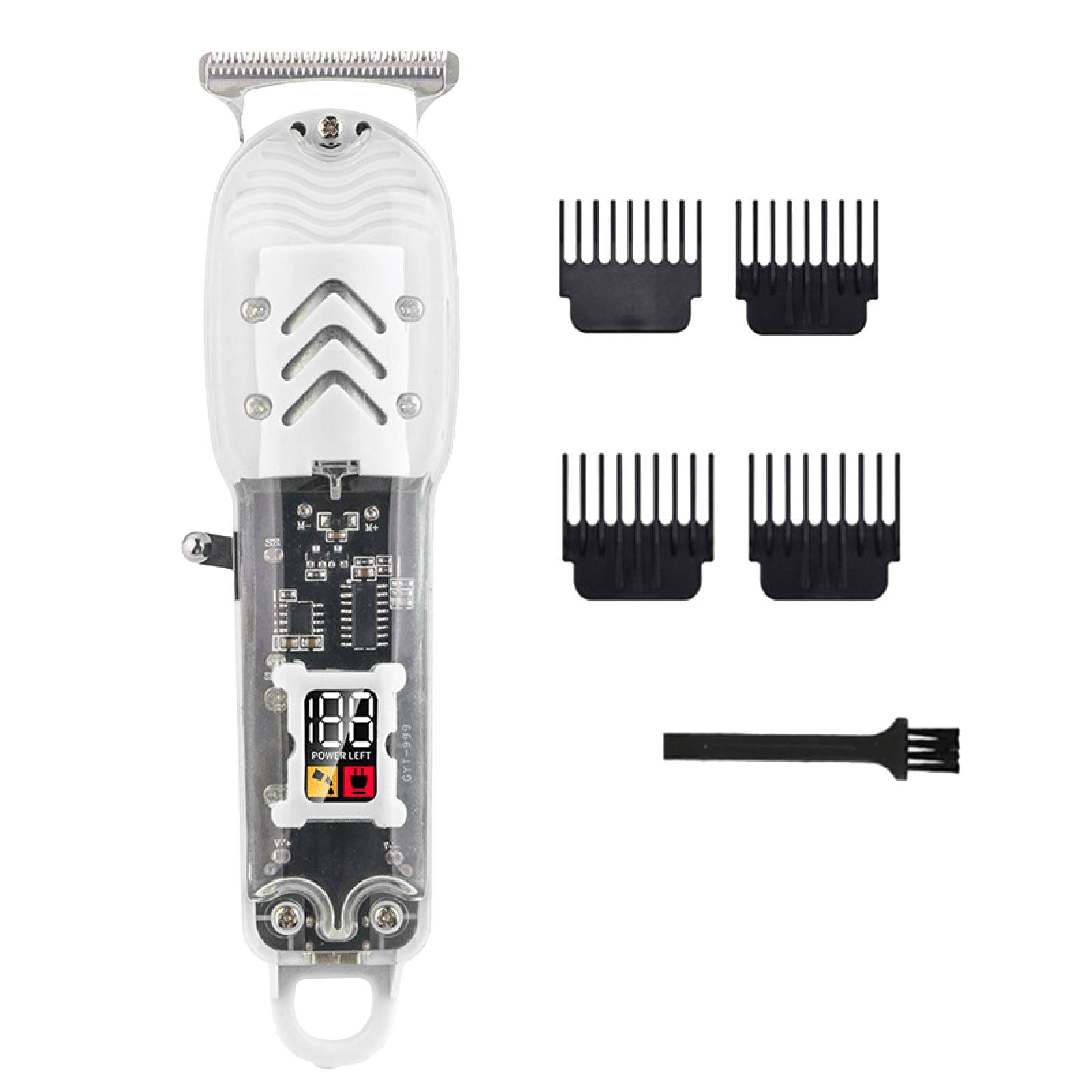 Taotanxi Professional Hair Clippers for Men, Cordless Barber kit for ...