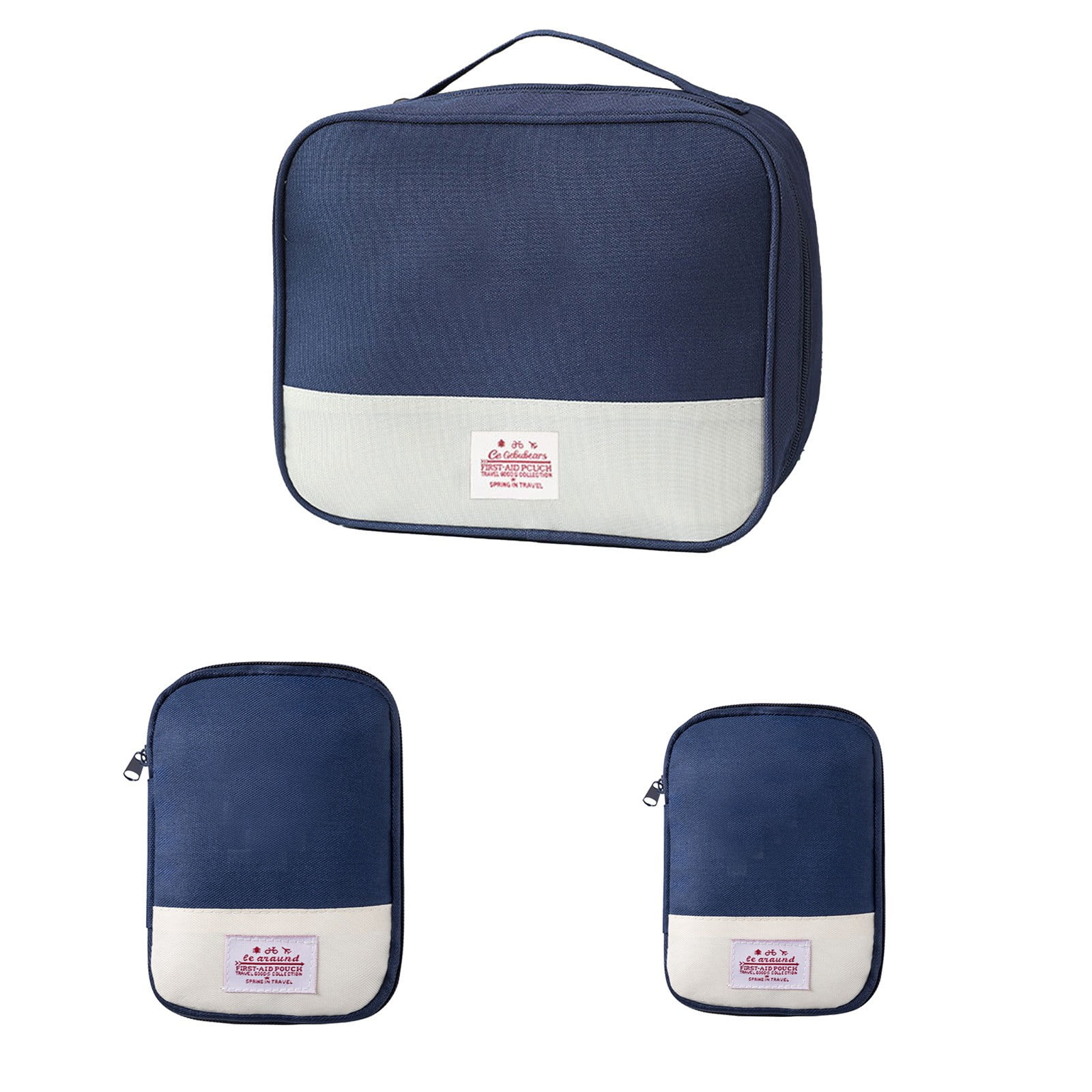 Taotanxi Red First Aid Bag Empty 1st Aid Bag Medical Travel Case First ...