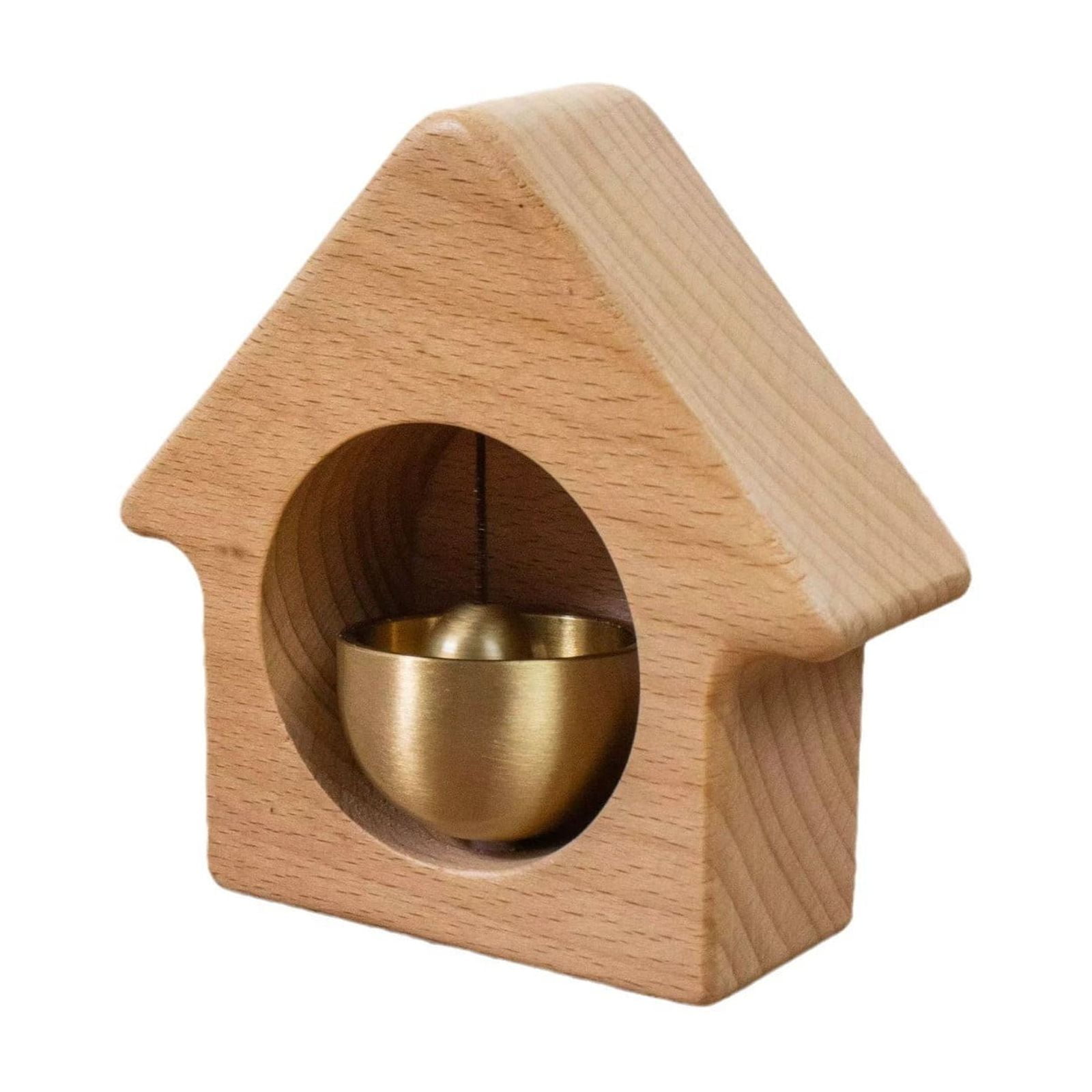 Taotanxi Wooden Shopkeepers Bell for Door Opening, Decorative Hanging ...