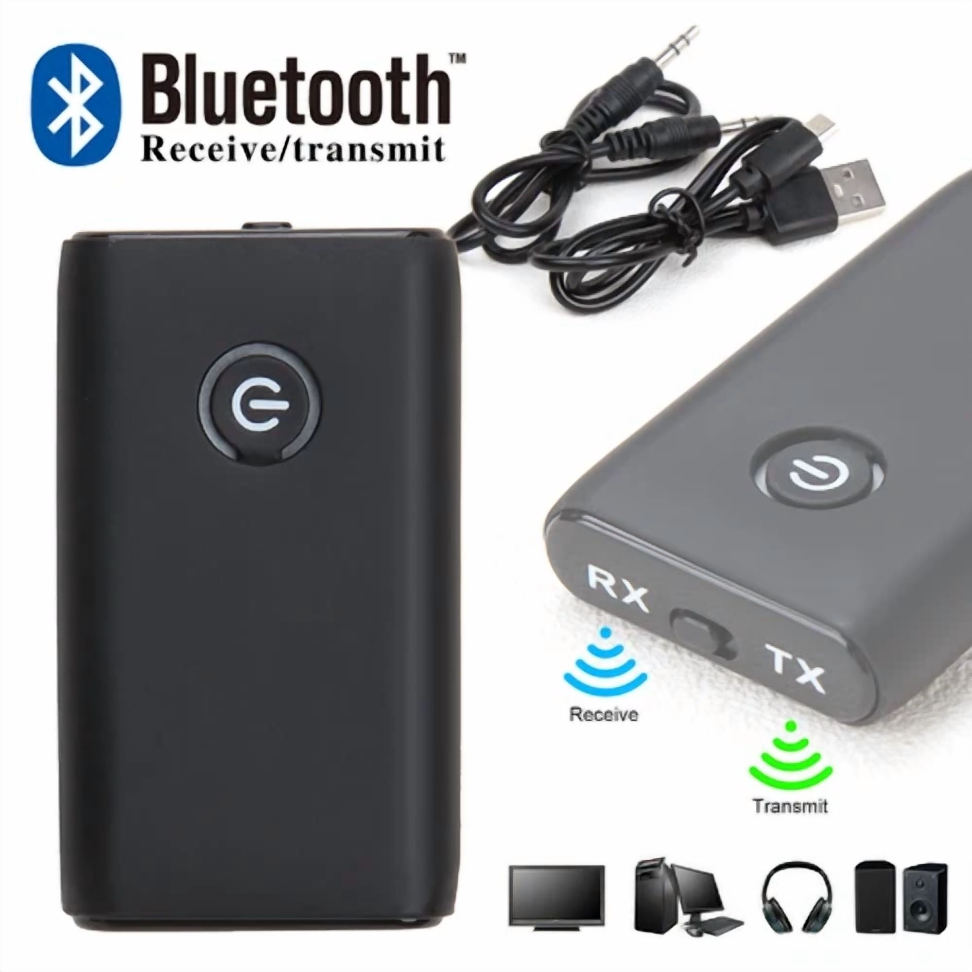 Taotronics Tt-Ba07 Bluetooth 5.0 2-In-1 Transmitter And Receiver ...