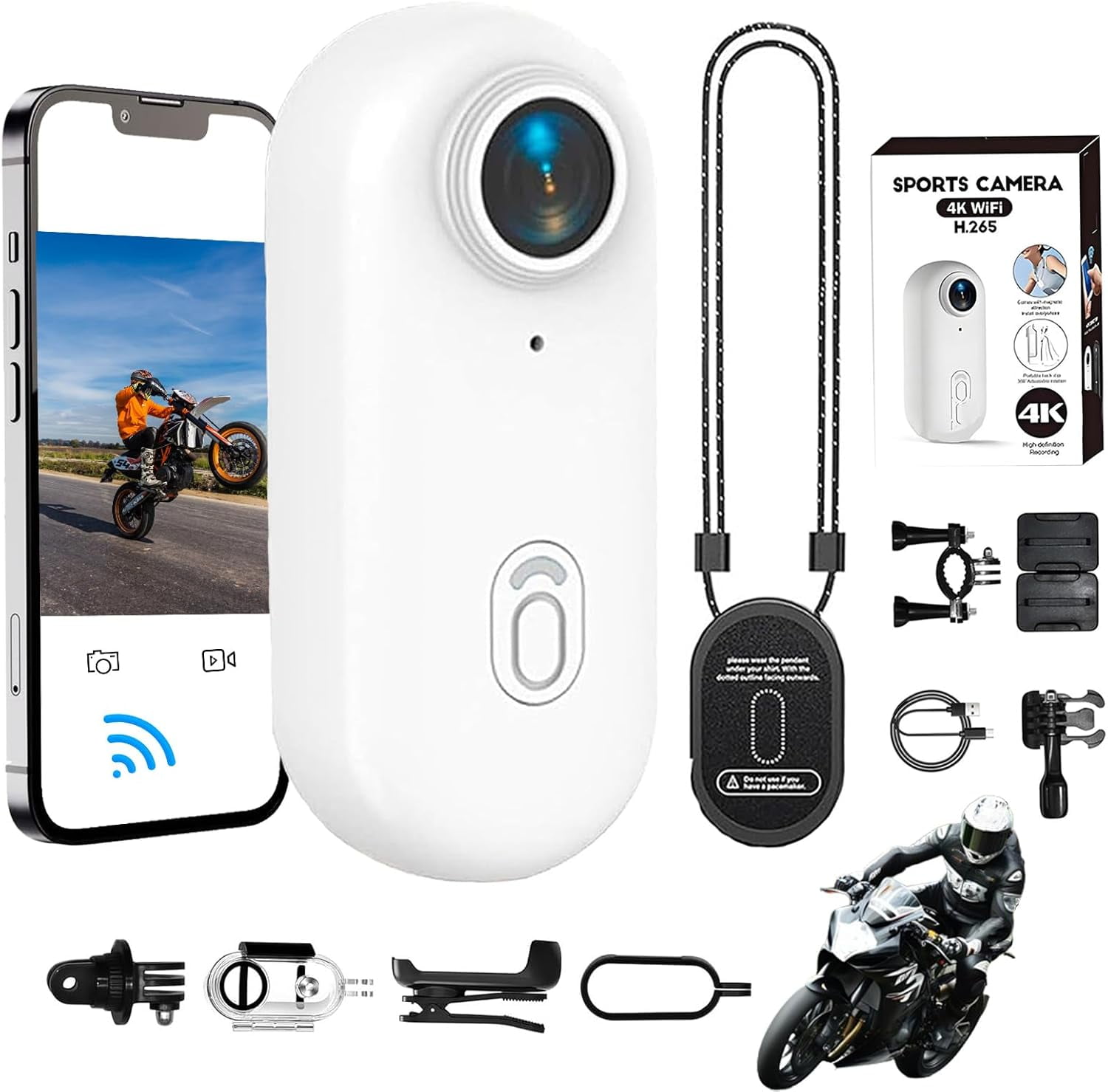 The Tap Cam, Tapcam, Tapcam Pov Camera, HD 1080p/4k Mini Wearable ...