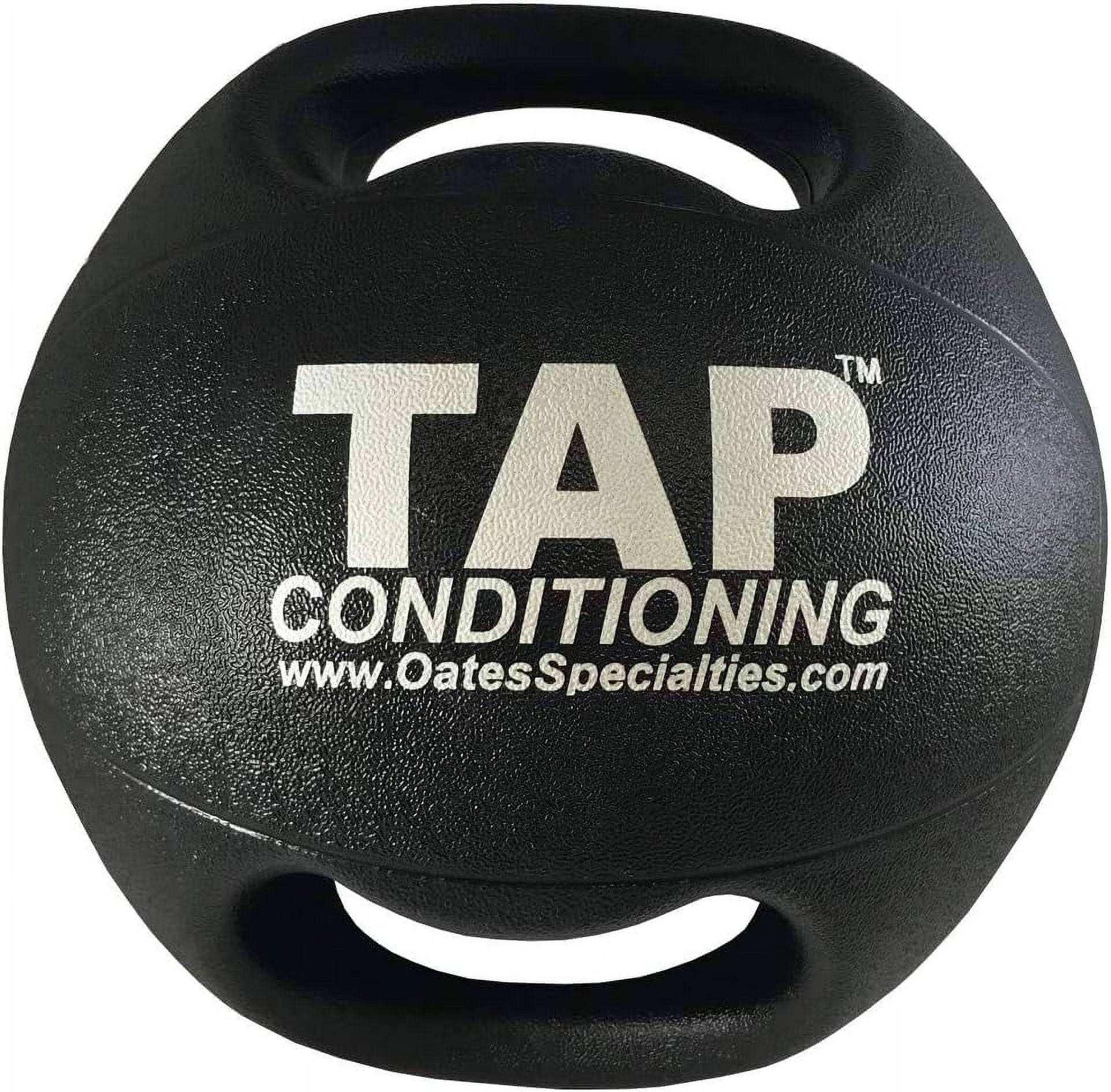 Tap Conditioning Double Handle Medicine Ball | Rubber Weighted Ball ...