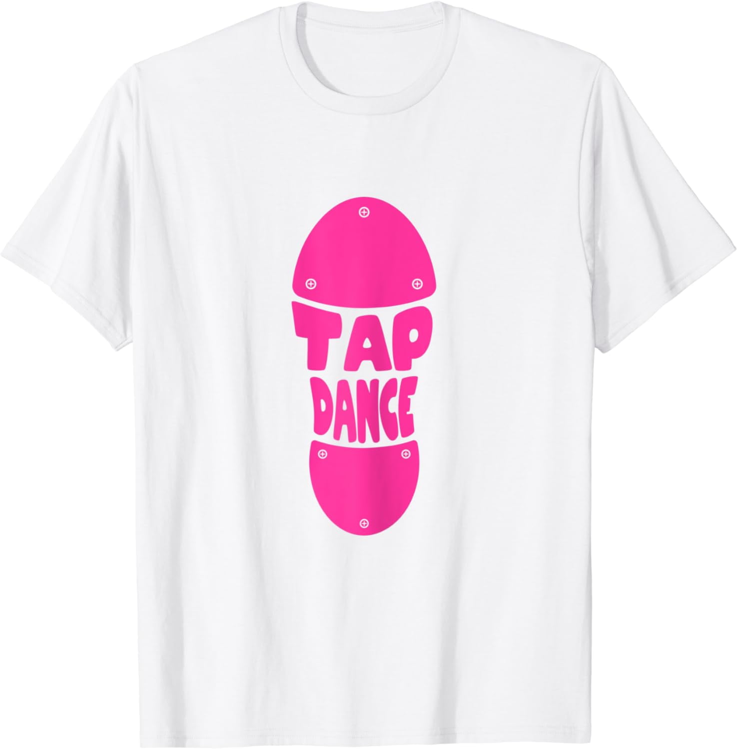 Tap Dance Footprint - Female Dancers Gift T-Shirt - Walmart.com