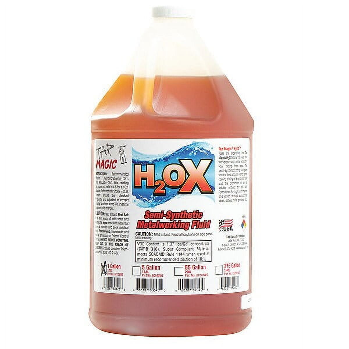 Tap Magic Coolant,1 gal.,Orange,9.3 pH Value,PK2 80128WS - Walmart ...