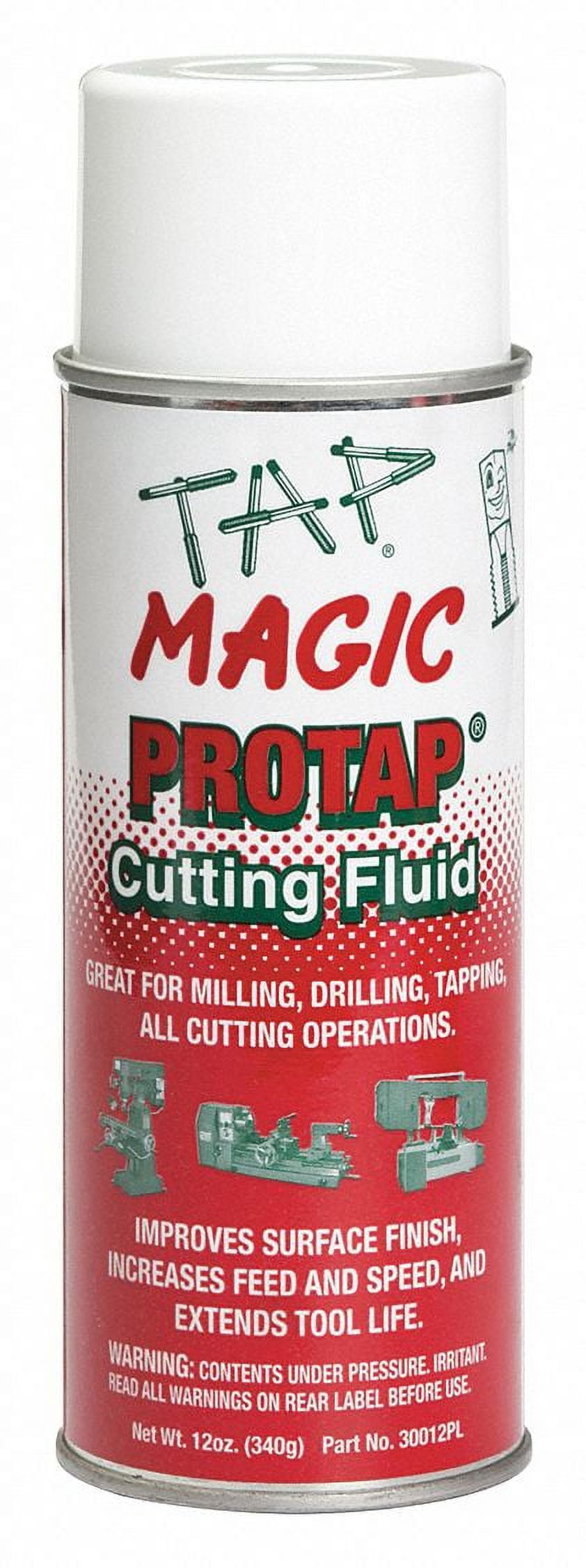 Tap Magic Cutting Oil,12 oz,Aerosol 30012PL - Walmart.com
