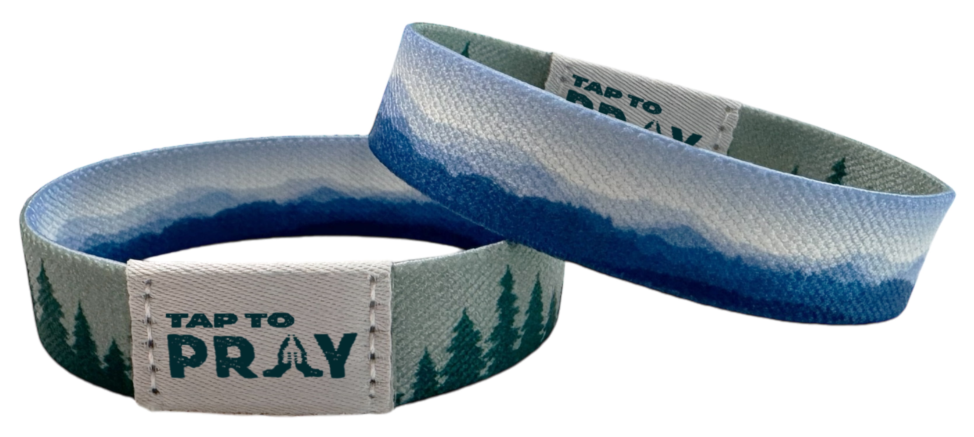 Tap To Pray Wristbands - Tap W/Phone For Daily Verse/Prayer - Walmart.com
