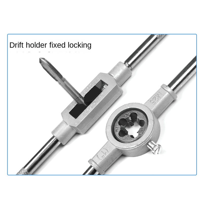 Tap and Die Set 20Pcs Tap Wrench Threading Tools Metric/Imperial Hand ...