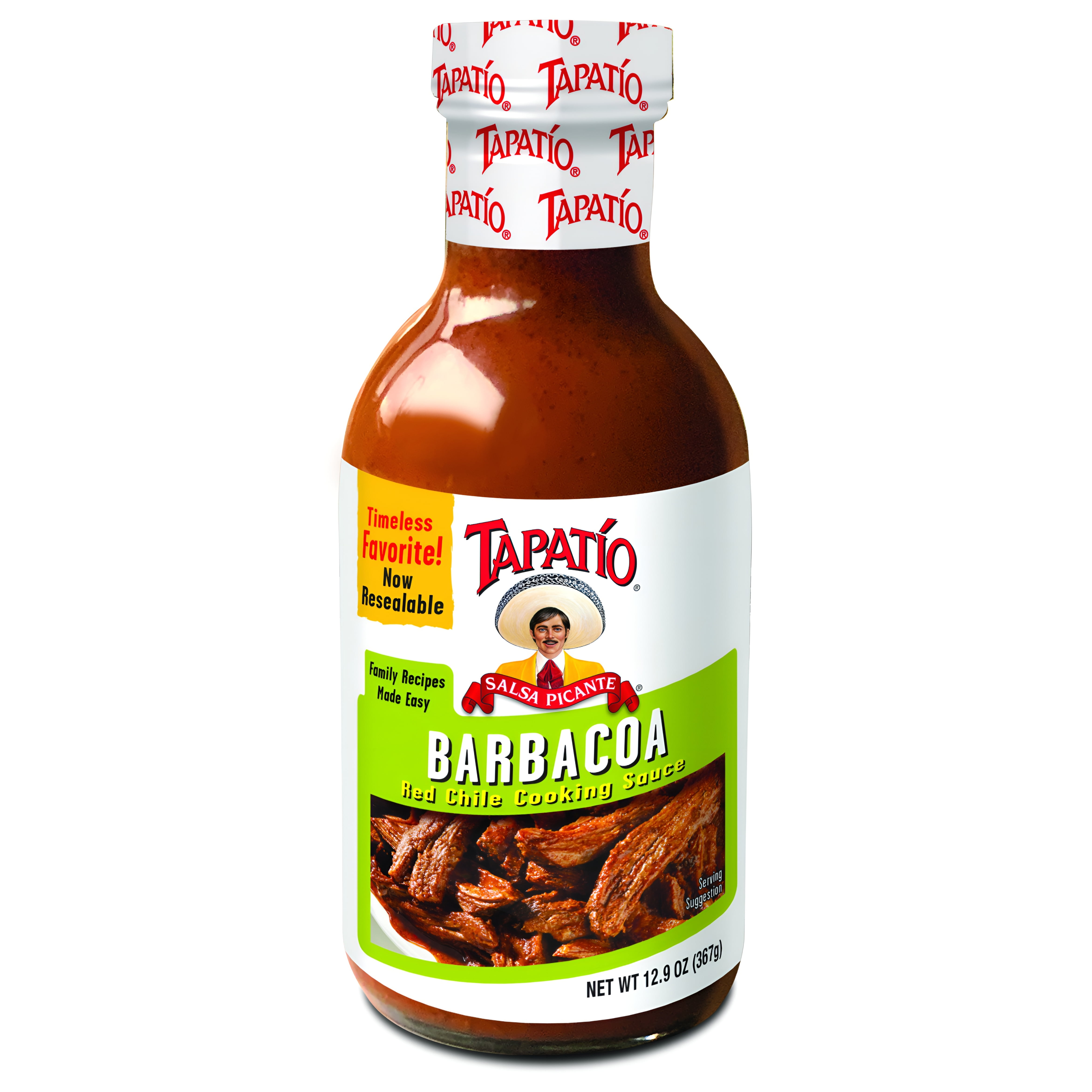 Tapatio Barbacoa Cooking Sauce 12.9 oz - 6 bottles per case - Walmart.com
