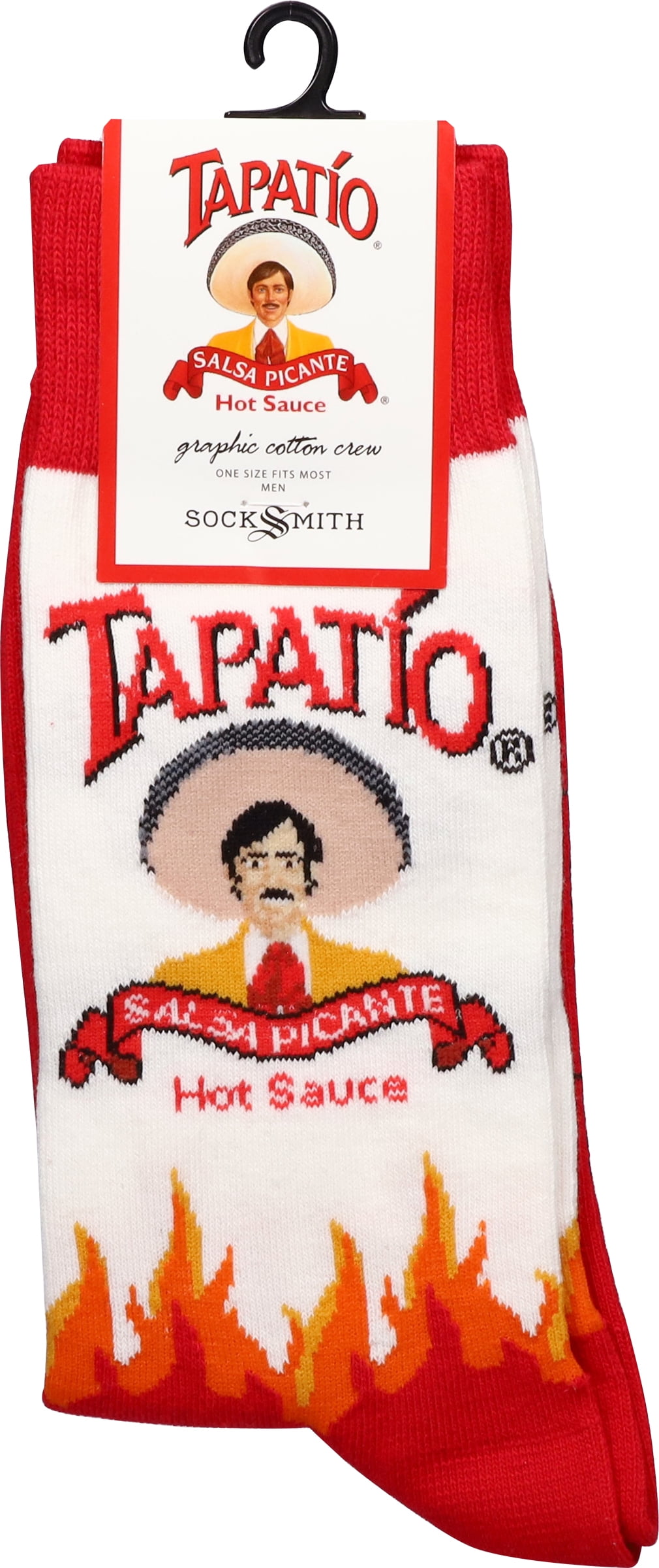 Tapatio Hot Sauce Red Socks - Walmart.com