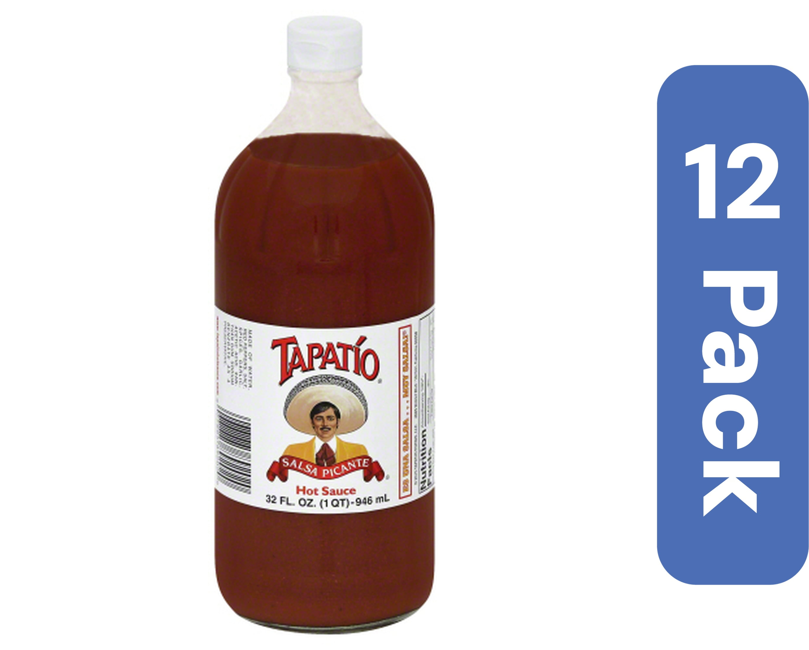Tapatio Picante Salsa 32 oz (Pack Of 12) - Walmart.com