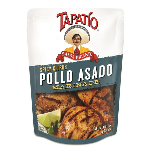 Tapatio Authentic Mexican Pollo Asado Marinade, Perfectly Seasoned 8 Fl ...