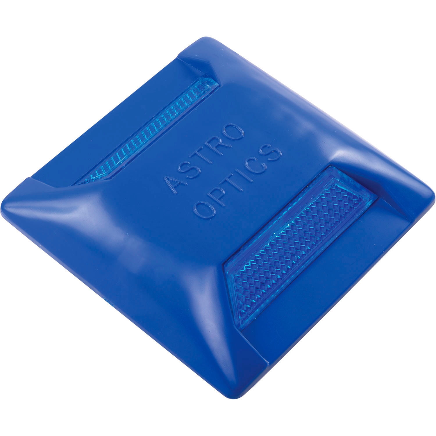 102238 Temporary Pavement Marker 4"" x 4"" Blue Double Lens - Walmart ...
