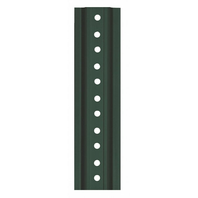 Tapco Outdoor U-Channel Breakaway Green Steel Sign Post, 6 ft L 054 ...