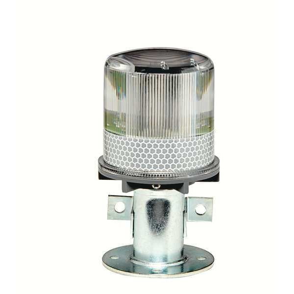 Tapco Warning Light,(4) LED,White,Solar NiMH 3337-00003 - Walmart.com