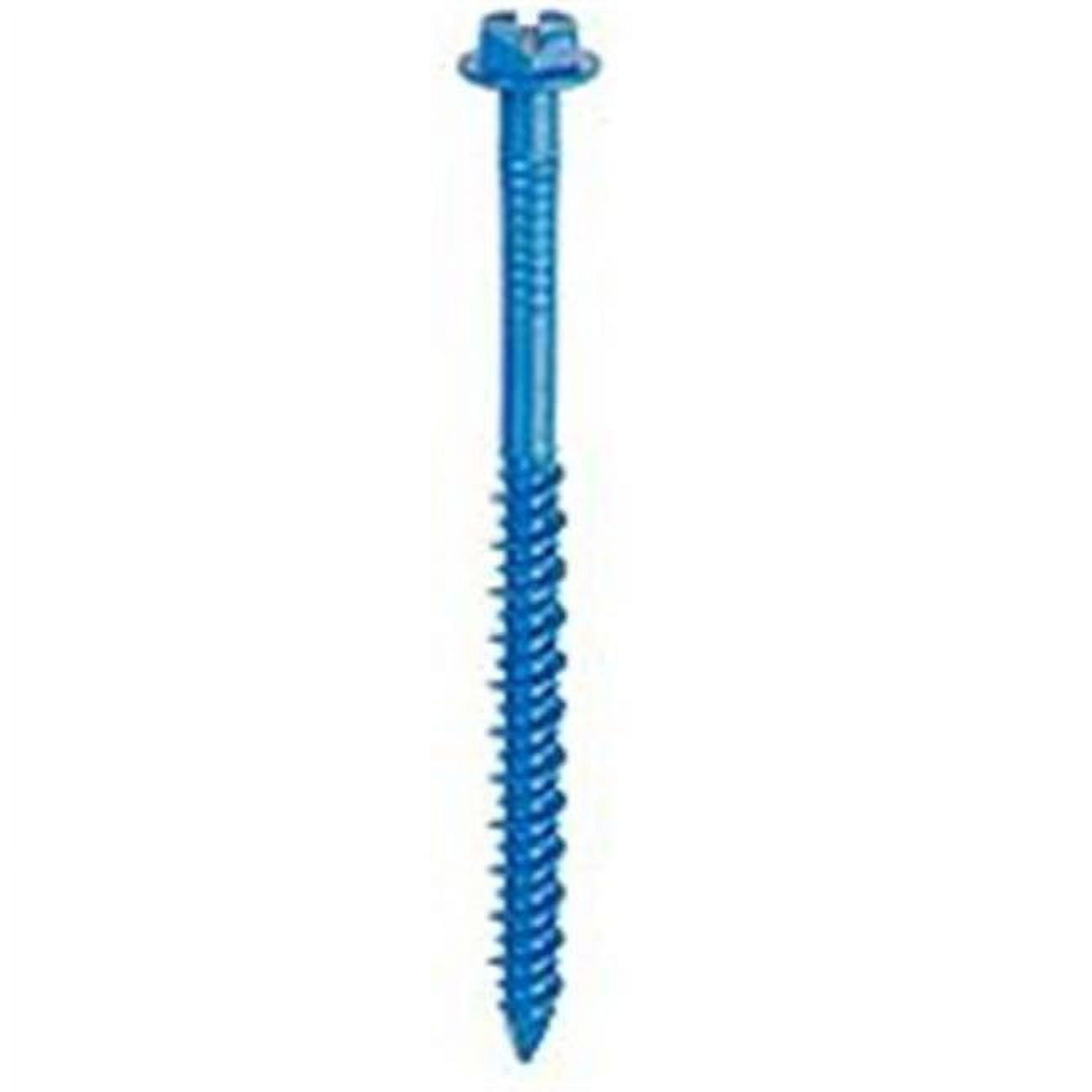 Tapcon 1/4 in. D X 1-3/4 in. L Steel Hex Head Concrete Screw Anchor 75 pk - Walmart.com