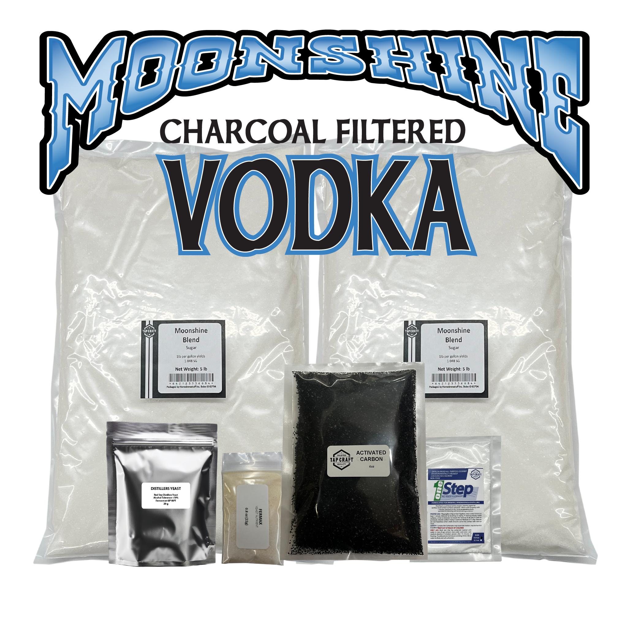 Tapcraft - Beginner Vodka Recipe and Fermentation Kit - Walmart.com