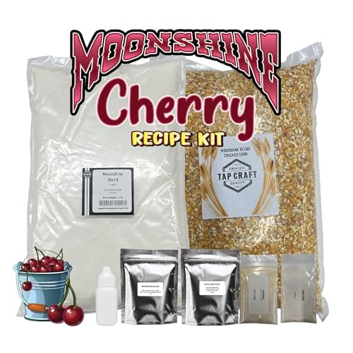 Tapcraft - Complete Cherry Moonshine Mash Recipe Kit - Make Your Own ...