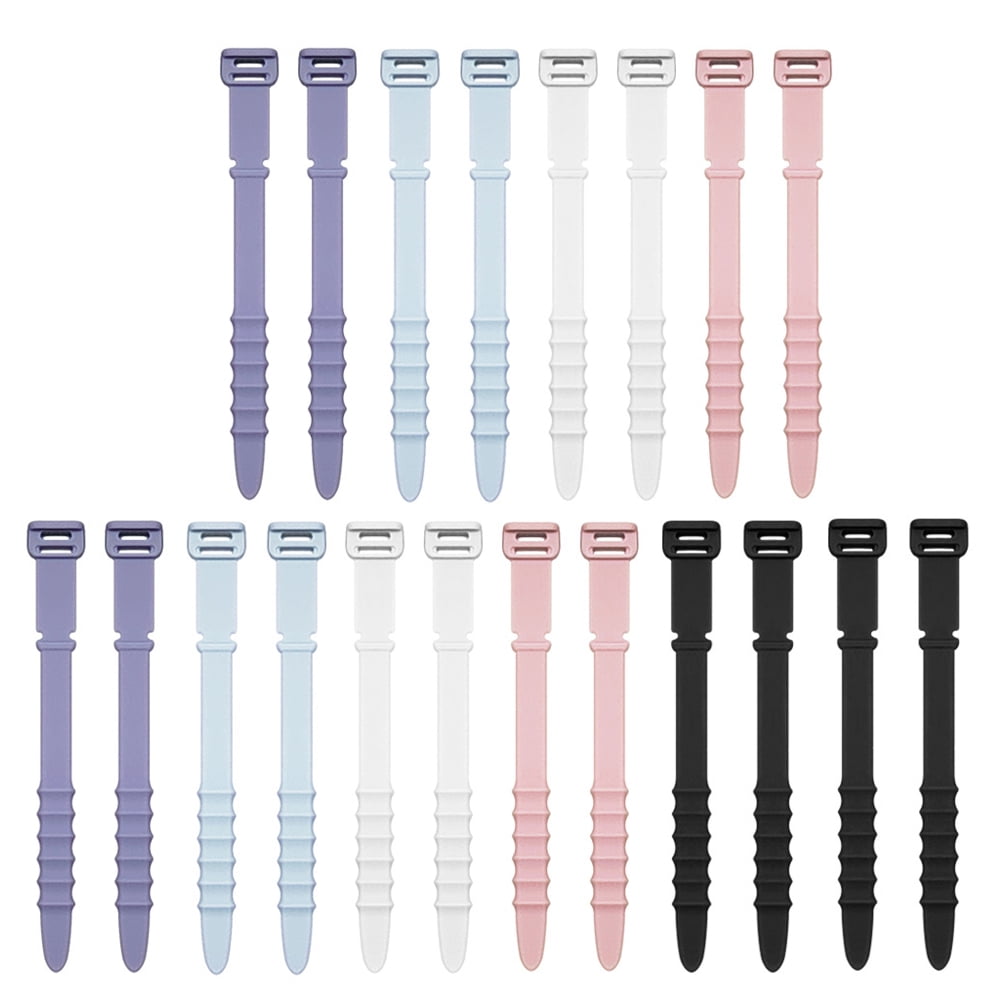 Tape Cable Management Wire Organizer Travel 40 Pcs Tie Silica Gel ...