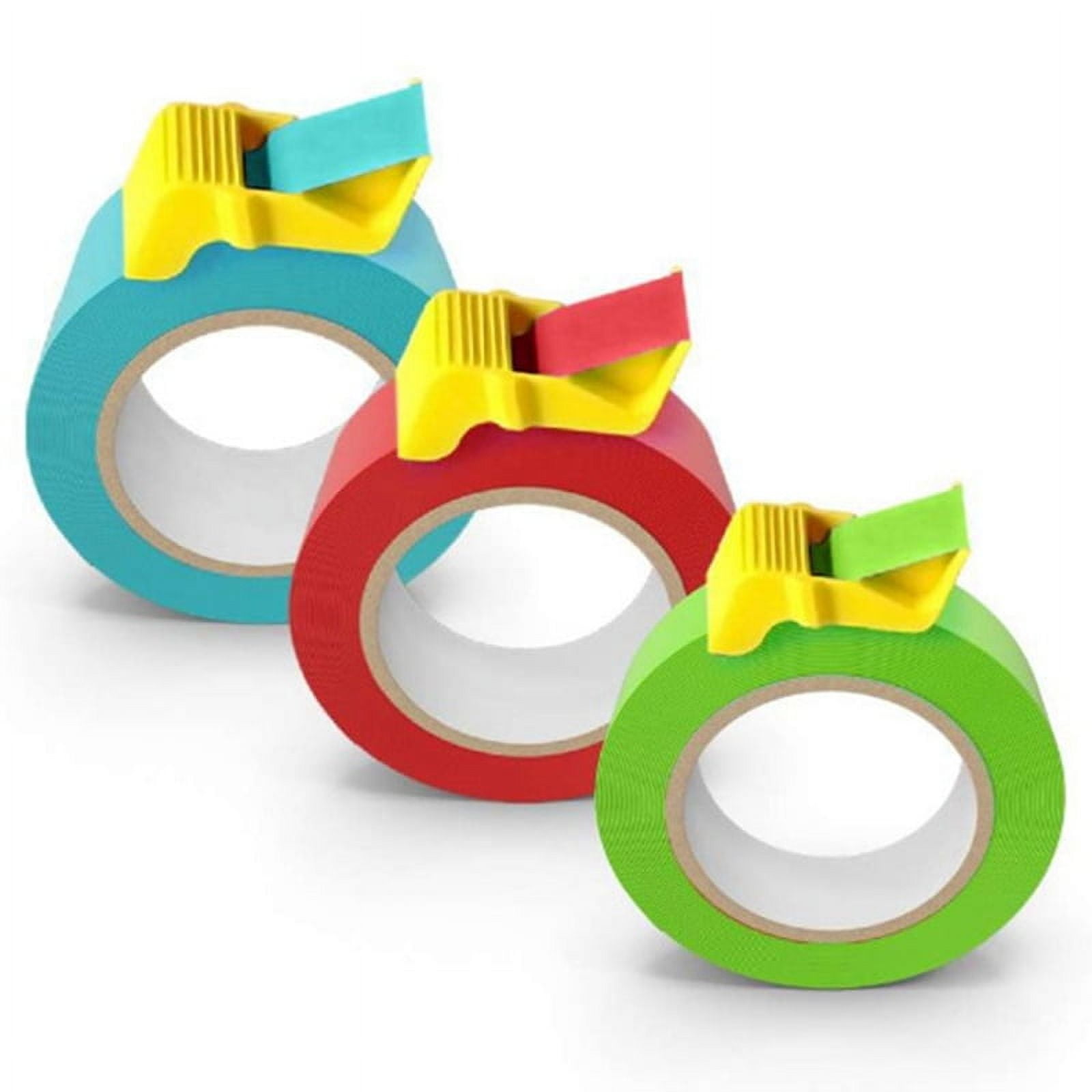 Tape Cap Compact Tape Dispenser,3Pack for 1inch, 1-1/2inch and 2inch ...