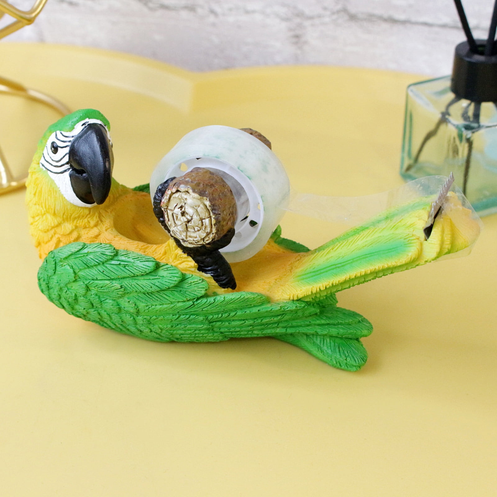 Tape Dispenser Cute Animal Shaped Resin Desktop Holder | Serrated Metal ...