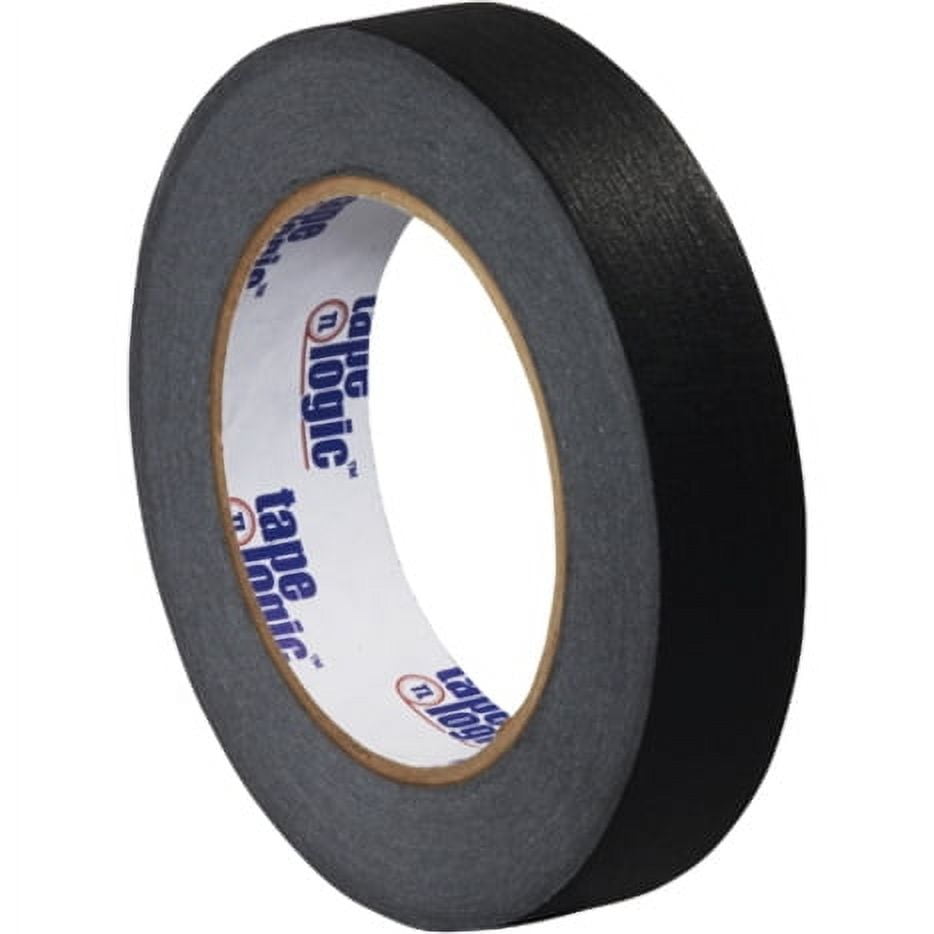 Tape Logic 1" x 60 Yards Masking Tape Black 12 Rolls (T93500312PKB ...