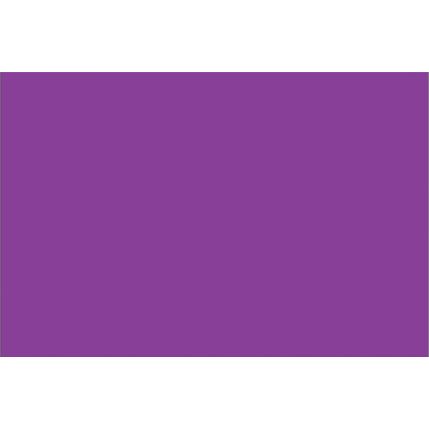 Tape Logic 2" x 3" Rectangle Inventory Label Purple 500/Roll DL630M ...