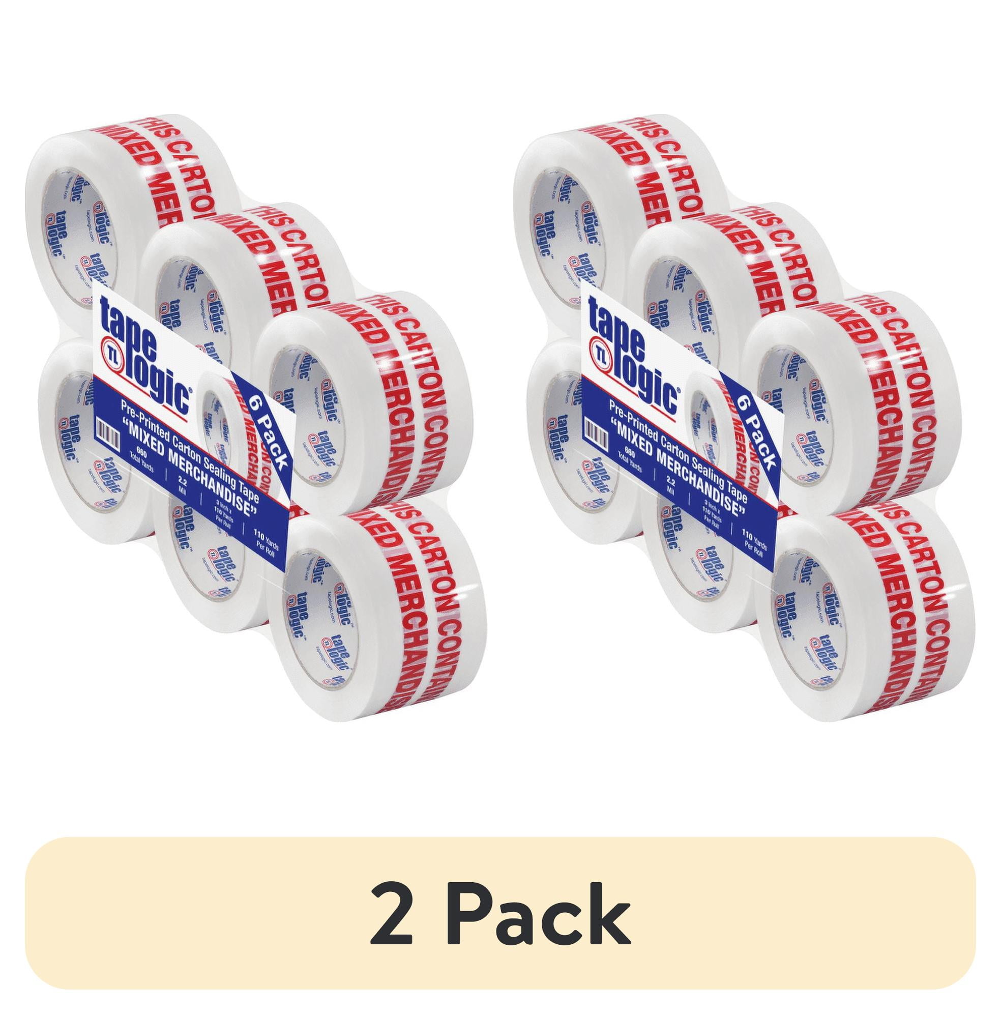 (2 pack) Tape Logic Packaging Tape - Walmart.com