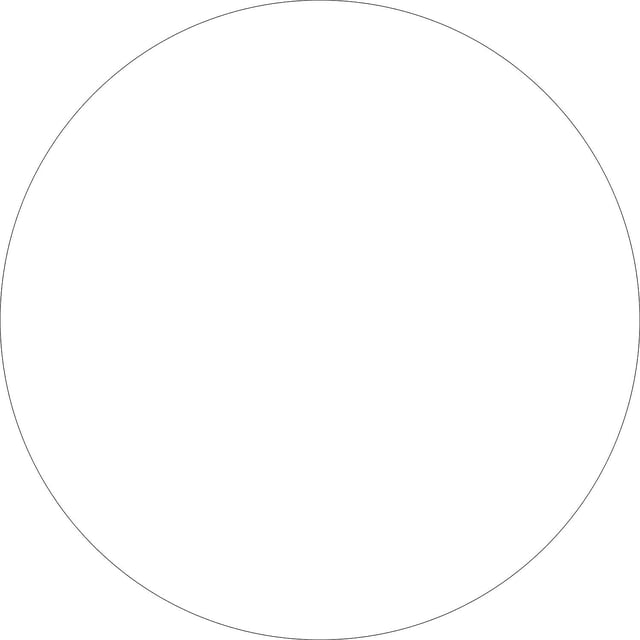 Tape Logic Inventory Circle Label,4",White DL615E - Walmart.com