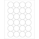 Tape Logic Circle Laser Labels 1 2/3" White 2400/Case LL149 - Walmart.com