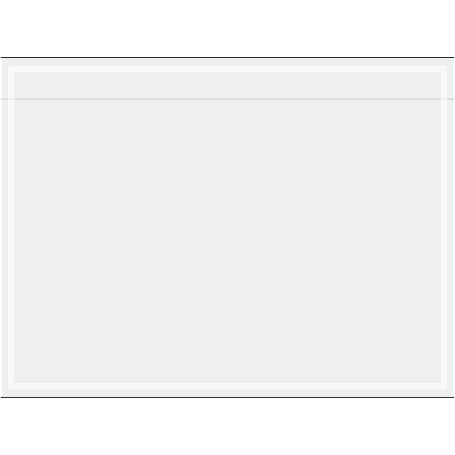 Tape Logic Clear Document Envelope,4x3",PK1000 PL521 - Walmart.com