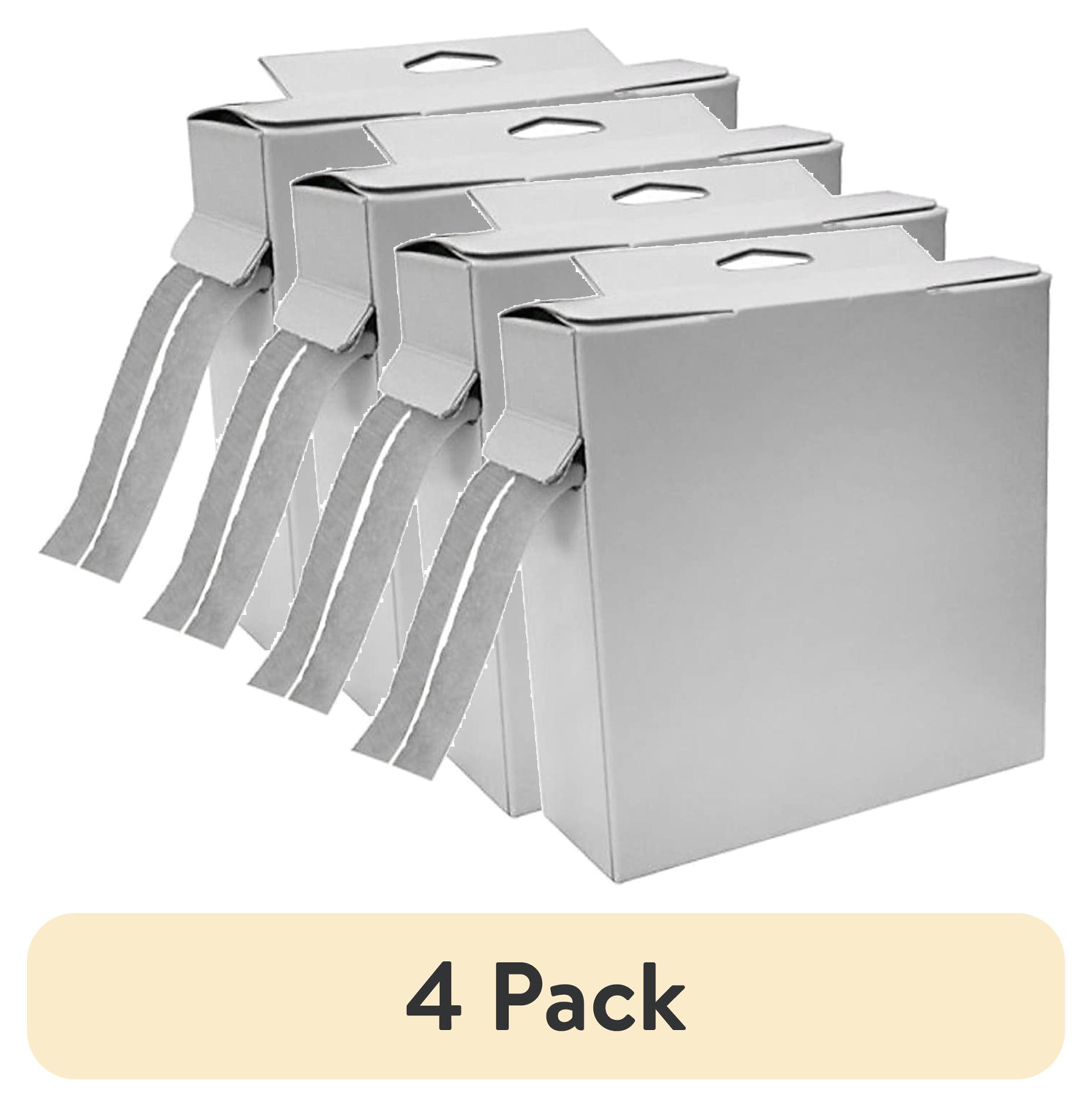 (4 pack) Tape Logic Combo Pack Strips 1" x 15' White 1/Case HLT185 ...