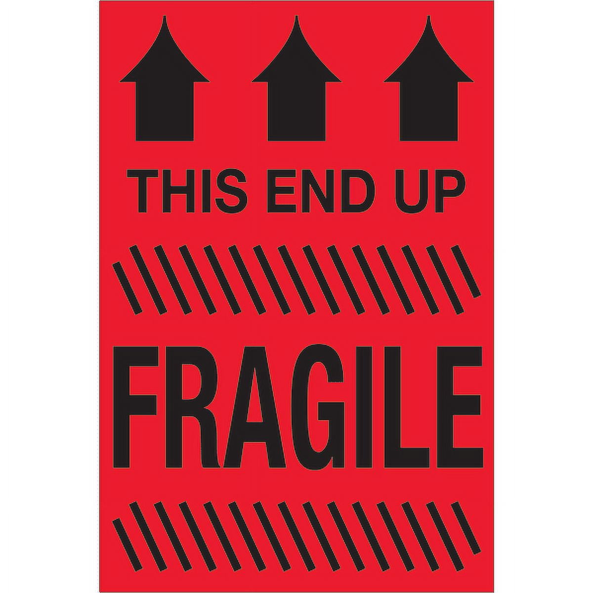 Tape Logic® Preprinted Special Handling Labels, DL1185, This End Up ...