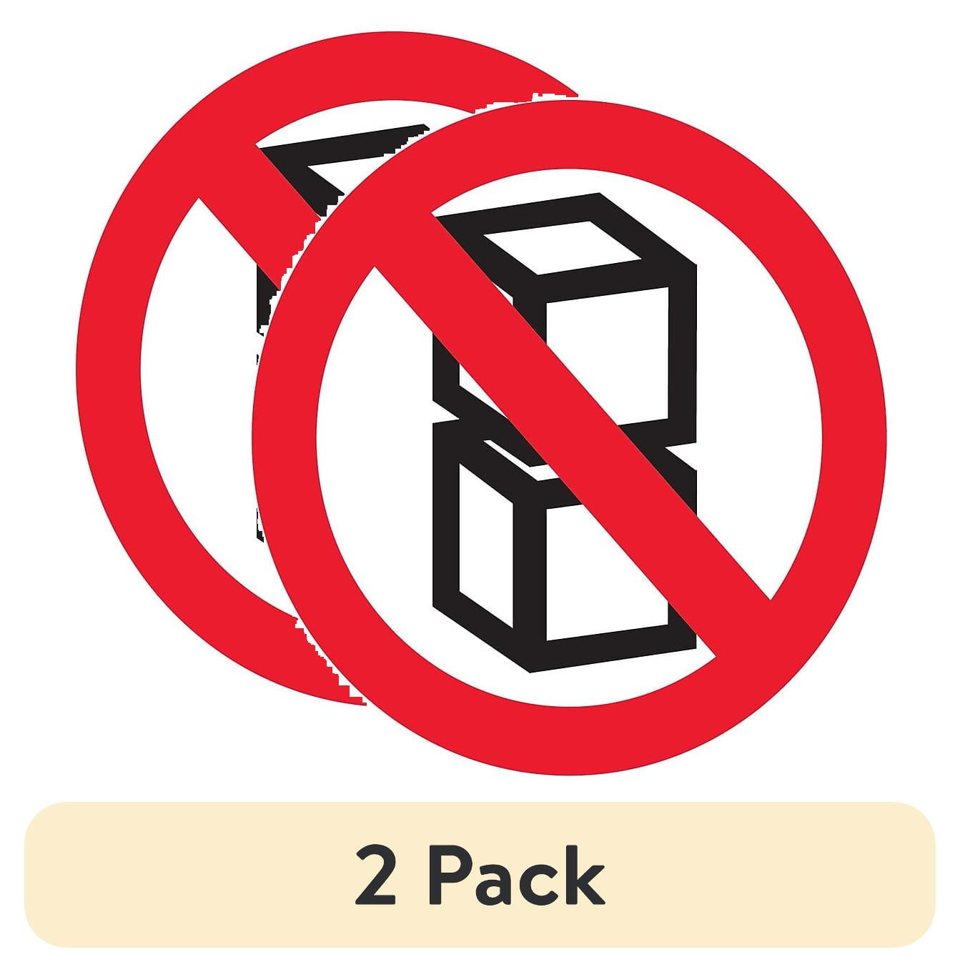 (2 pack) Tape Logic DL2150 3 x 4 in. - Do Not Stack in Transit Labels ...