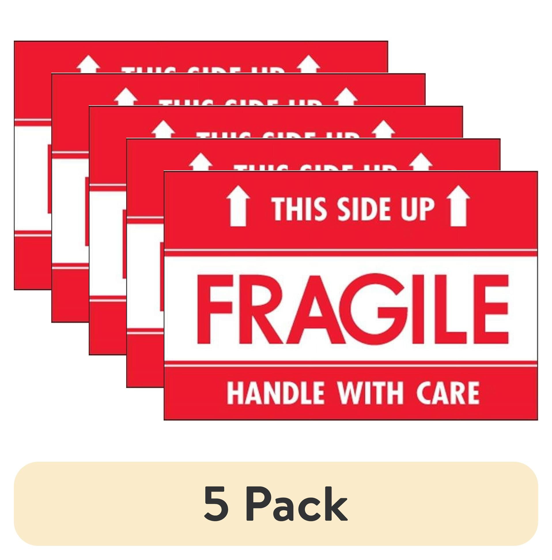 (5 pack) Tape Logic DL2156 2 x 3 in. - Fragile - This Side Up - HWC ...