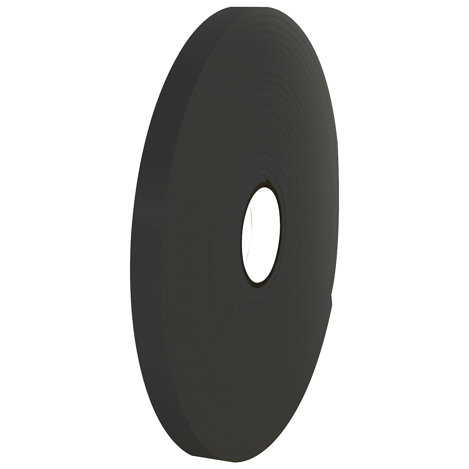 Tape Logic® Double-Sided Foam Tape, 0.5" x 36 Yd., Black, Case Of 2 ...
