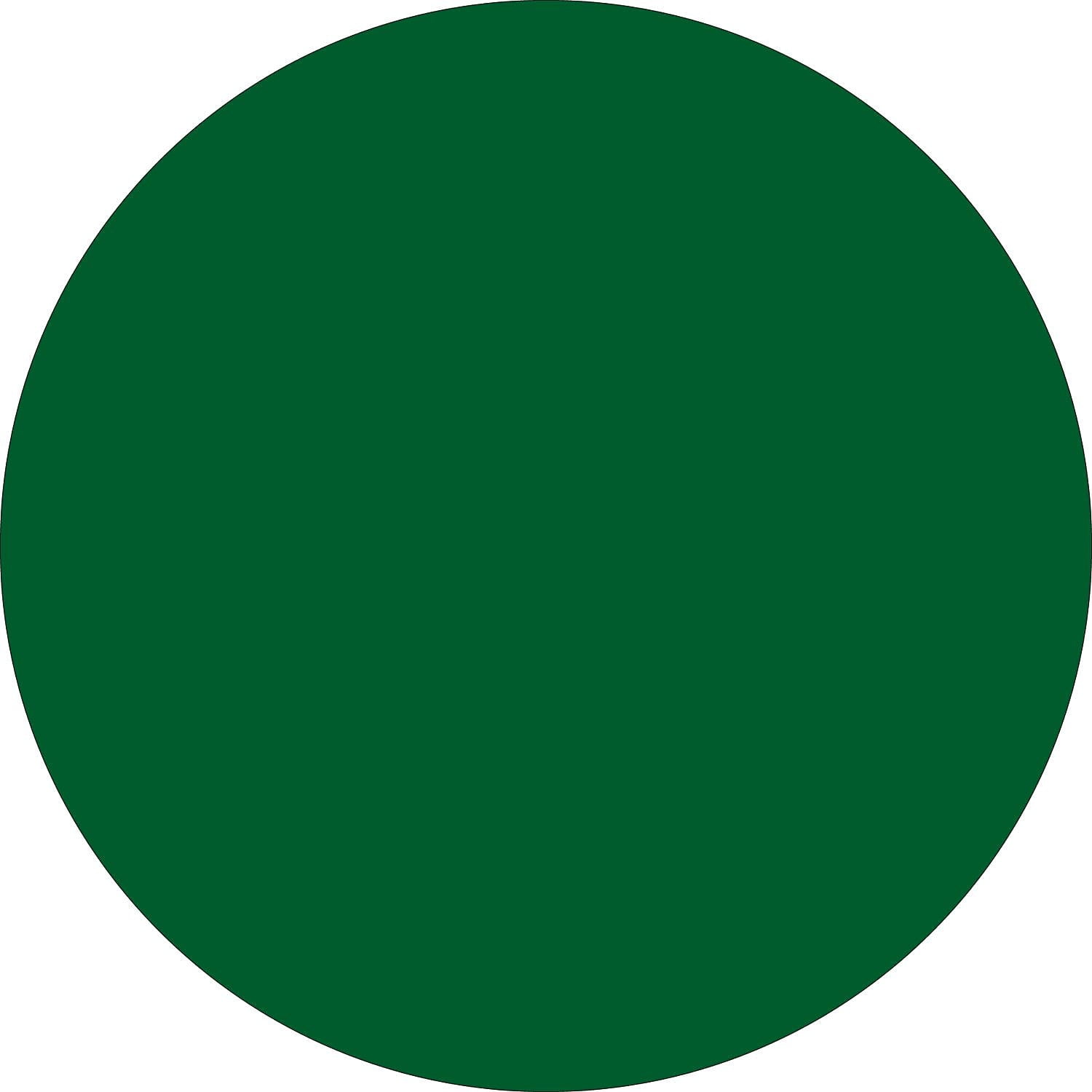 Tape Logic Inventory Circle Labels 1 1/2" Green 500/Roll DL612D ...