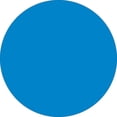 Tape Logic Inventory Circle Labels 1 1/2" Light Blue 500/Roll DL612C ...