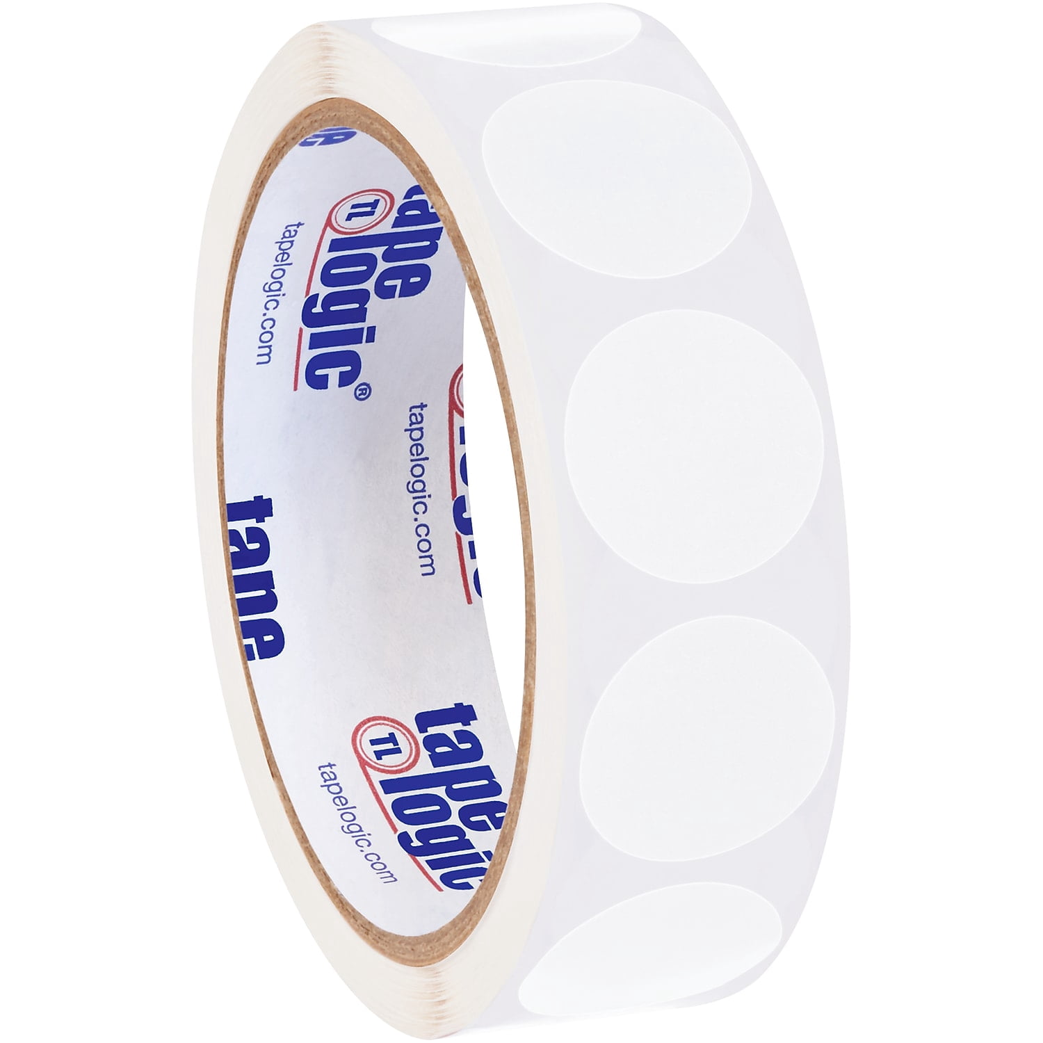 Tape Logic Inventory Circle Labels 1" White 500/Roll DL611E - Walmart.com
