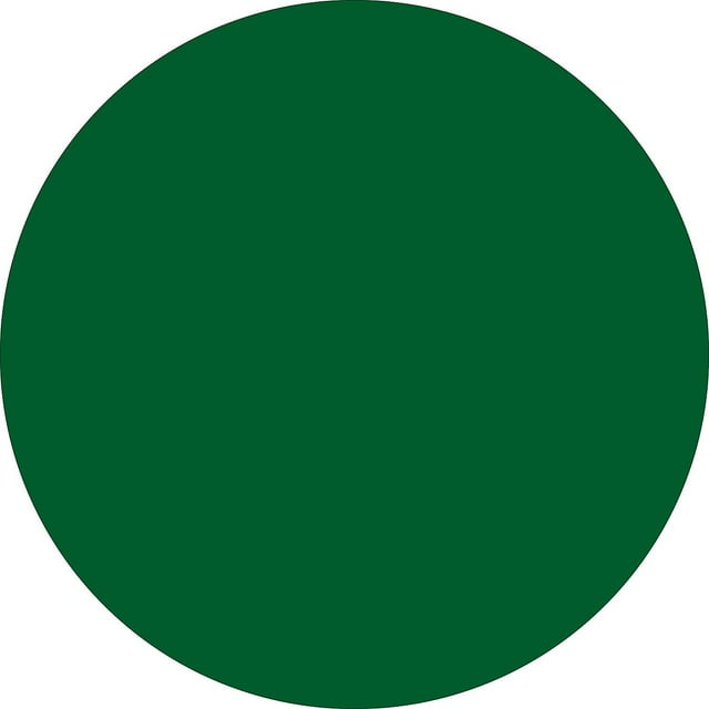 Tape Logic Inventory Circle Label,2",Green DL613D - Walmart.com