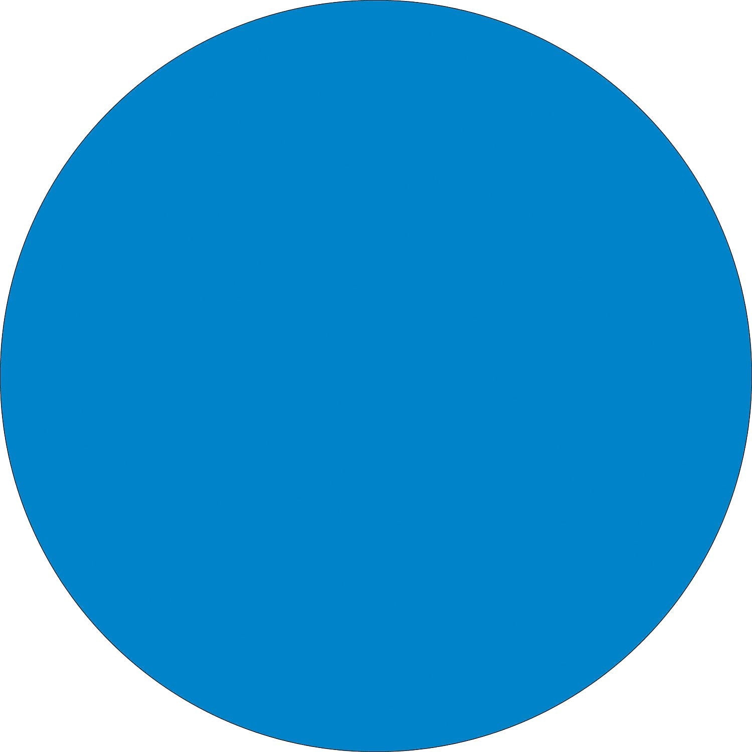 Tape Logic Inventory Circle Label,2",Light Blue DL613C - Walmart.com